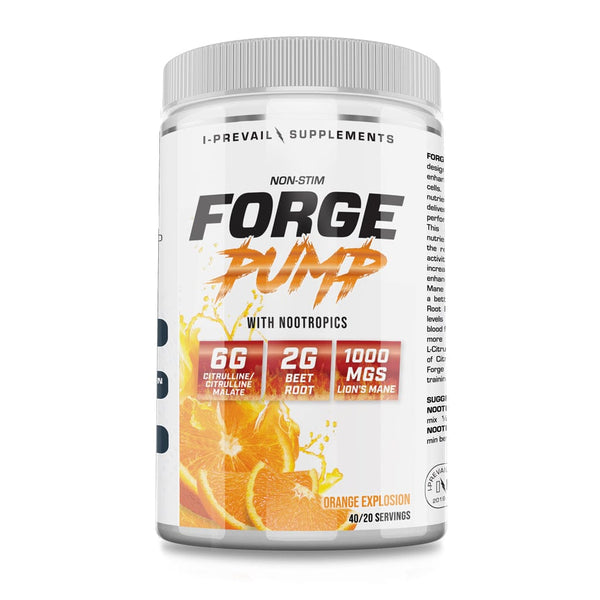 Forge Non Stim Pump with Nootropics – I-Prevail Supplements